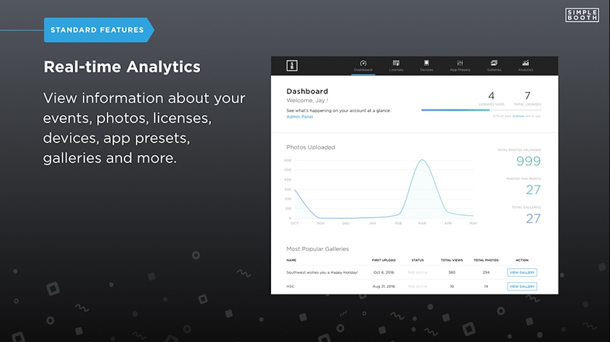 Simple Booth App Features | BizBash