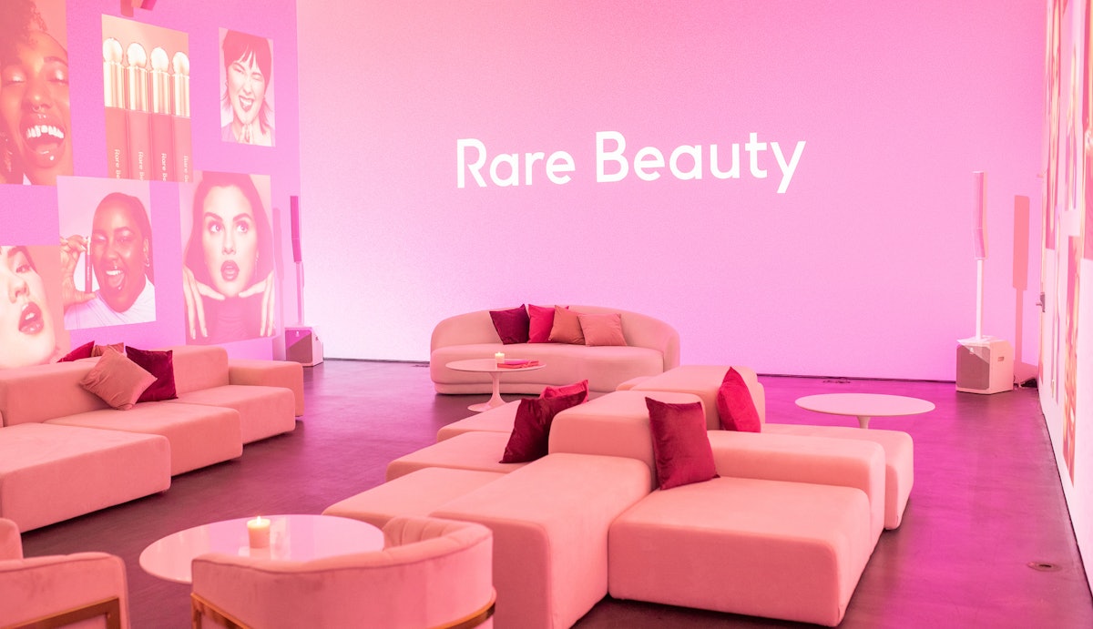 Selena Gomez's Rare Beauty Launch Event | BizBash Selena Gomez's Rare Beauty Launch Event | BizBash